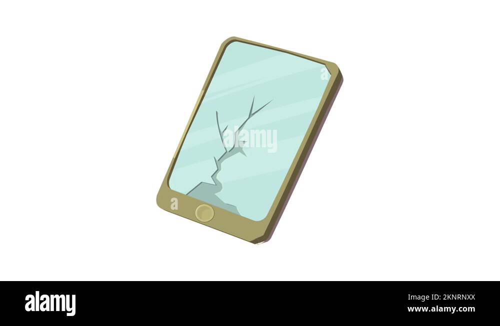 Broken screen icon cartoon Stock Videos & Footage - HD and 4K Video ...