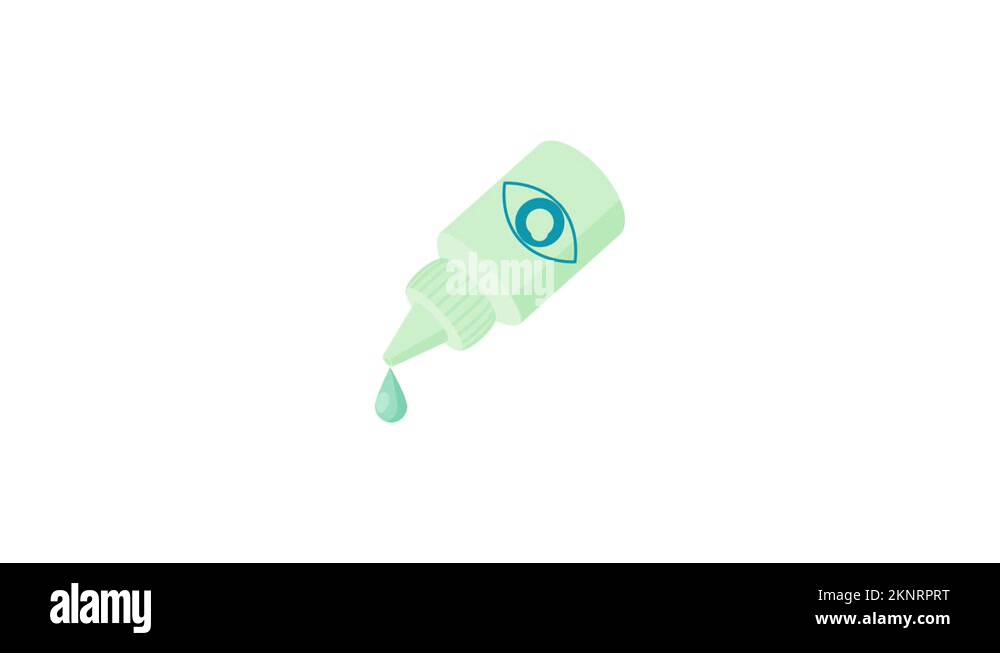 Bottle eye drops icon cartoon Stock Videos & Footage - HD and 4K Video ...