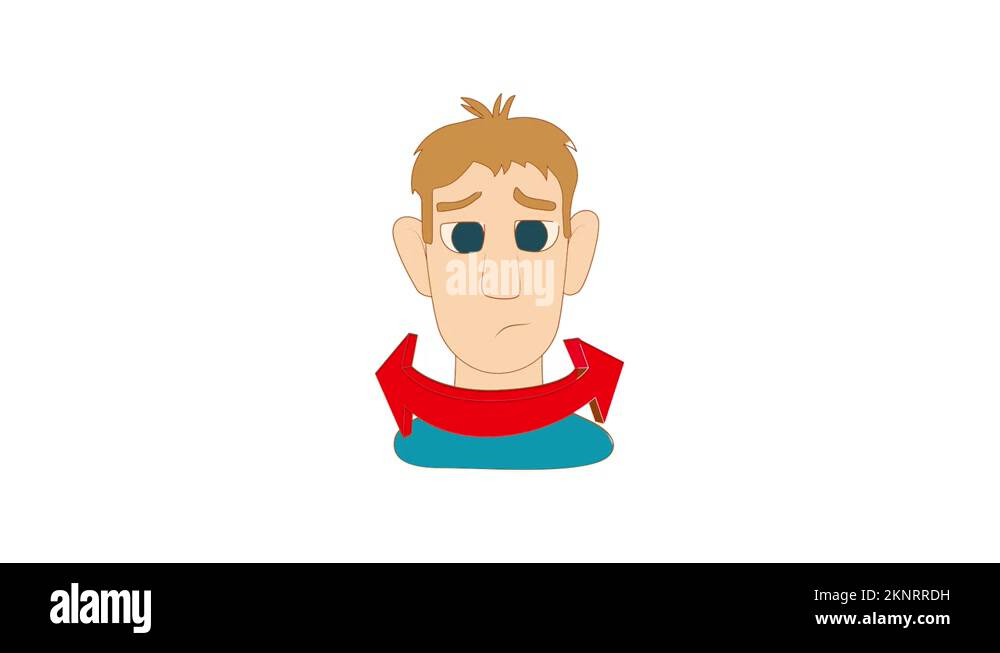 Man head icon illustration Stock Videos & Footage - HD and 4K Video ...