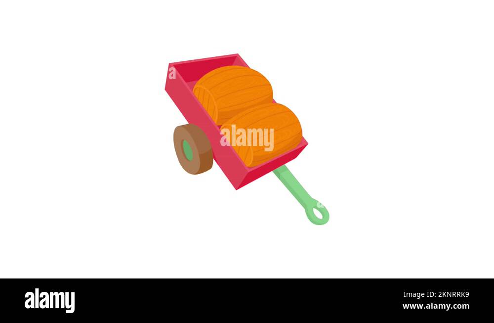 Wheelbarrow cartoon Stock Videos & Footage - HD and 4K Video Clips - Alamy