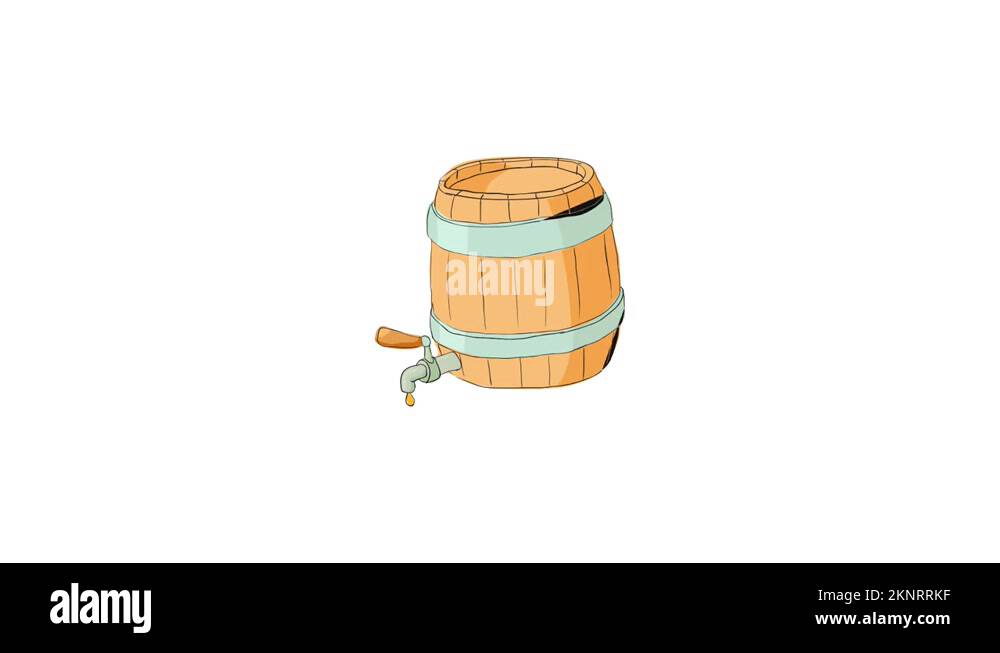 Cartoon beer barrel Stock Videos & Footage - HD and 4K Video Clips - Alamy