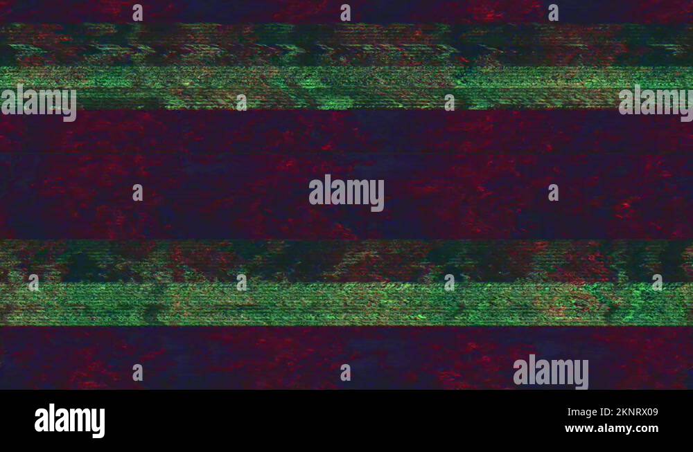 Bad tv effect, glitch, noise, visual video effects, different elements ...