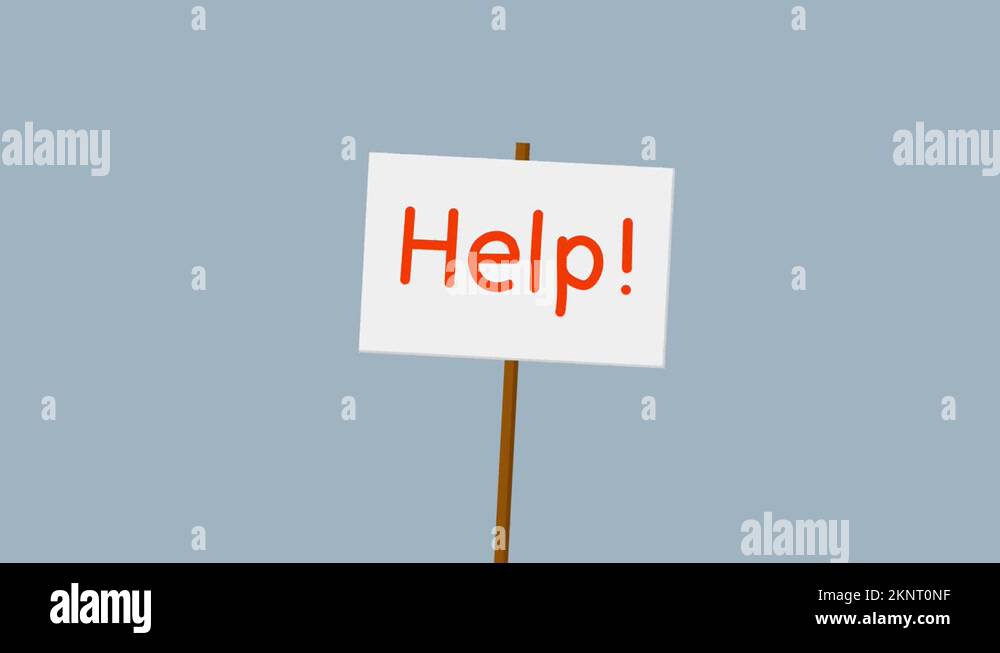 Help me sign Stock Videos & Footage - HD and 4K Video Clips - Alamy