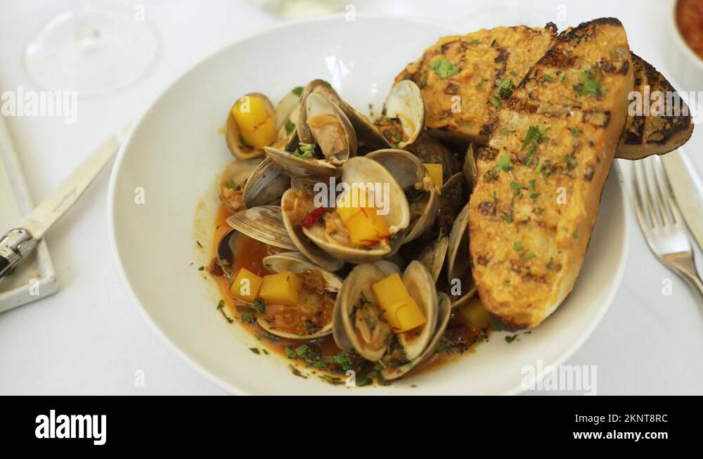 Mussels fine dining Stock Videos & Footage - HD and 4K Video Clips - Alamy
