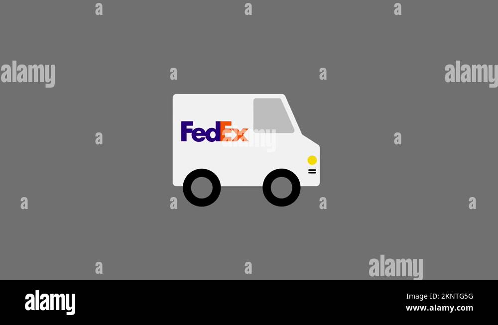 Fedex express van Stock Videos & Footage - HD and 4K Video Clips - Alamy