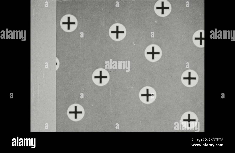 1940s: Animated radioactive particles move through plates toward ...