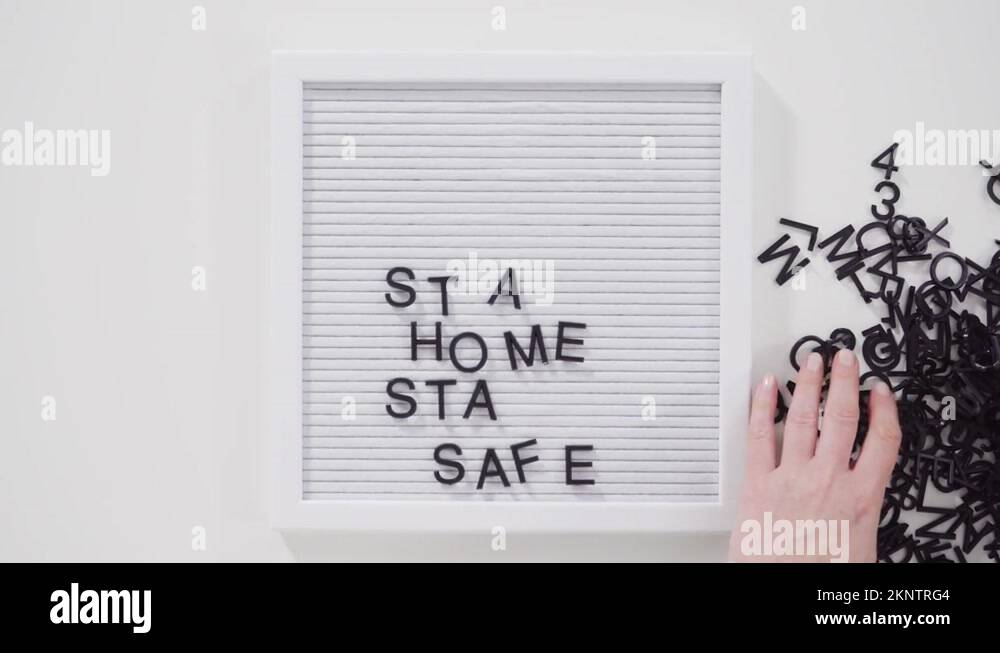 Stay safe sign Stock Videos & Footage - HD and 4K Video Clips - Alamy