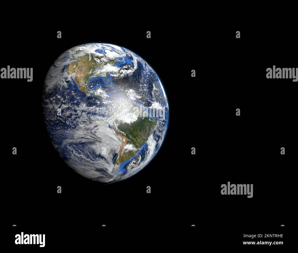 4k resolution,The most realistic earth with normal rotation Stock Video ...