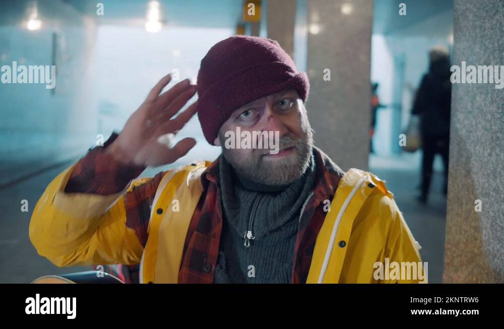 Homeless man looking camera Stock Videos & Footage - HD and 4K Video ...