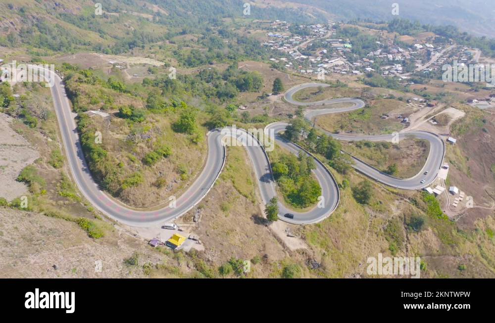 Curved road curve Stock Videos & Footage - HD and 4K Video Clips - Alamy