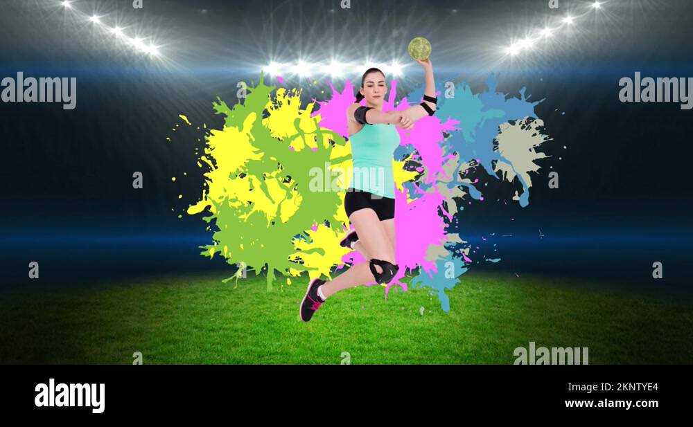 Female handball stadium Stock Videos & Footage - HD and 4K Video Clips ...