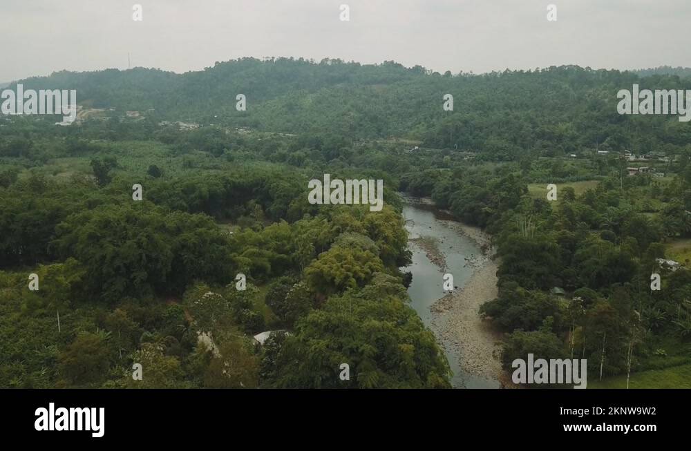 Rio en la zona del choco ecuatoriano, los bosques nubosos Ecuatorianos ...