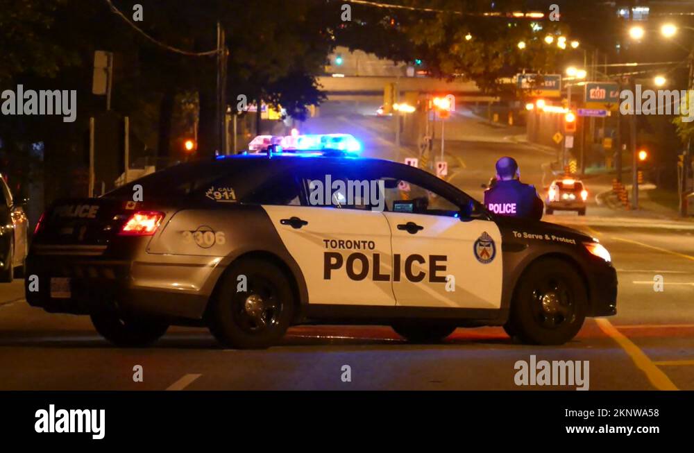 Police car and policeman blocking road Stock Videos & Footage - HD and ...