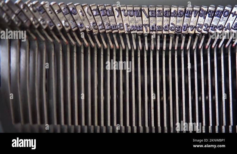 Hammers of a typewriter Stock Videos & Footage - HD and 4K Video Clips ...