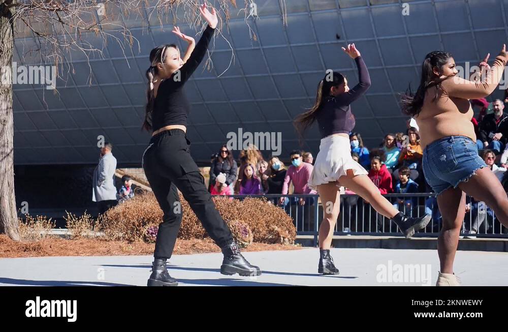 Sunny view of the K-POP girl group performance in Lunar New Year ...