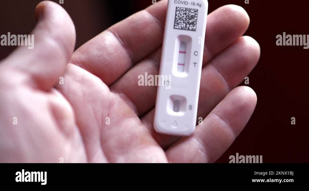 Covid 19 positive antigen test Stock Videos & Footage - HD and 4K Video ...