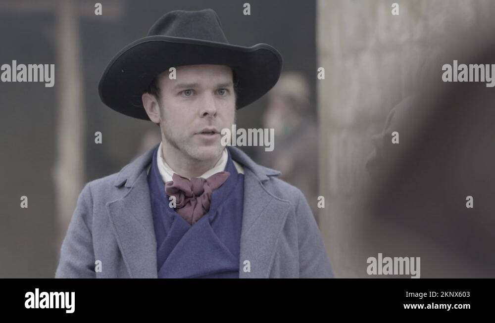Texas Patriot Commander Reads a message at the Alamo circa 1836 ...