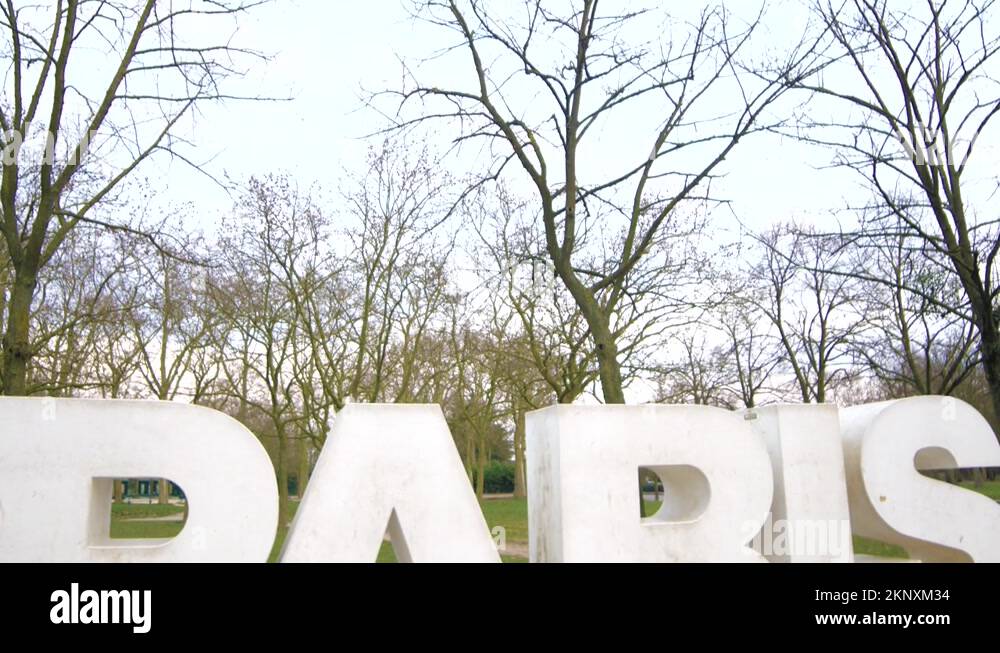 Paris letters Stock Videos & Footage - HD and 4K Video Clips - Alamy