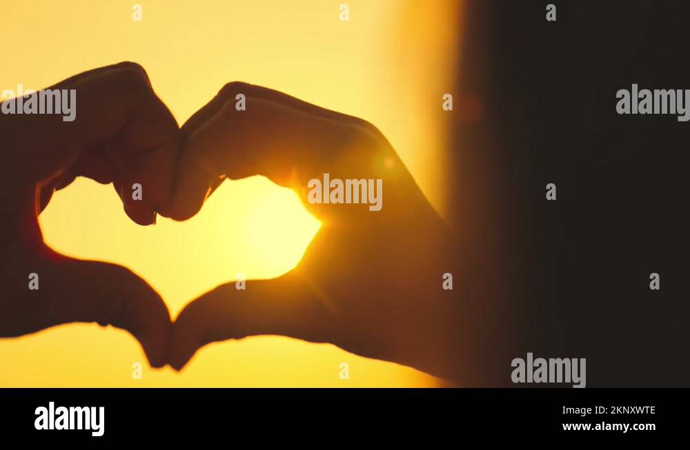 Hands woman pose making heart Stock Videos & Footage - HD and 4K Video ...