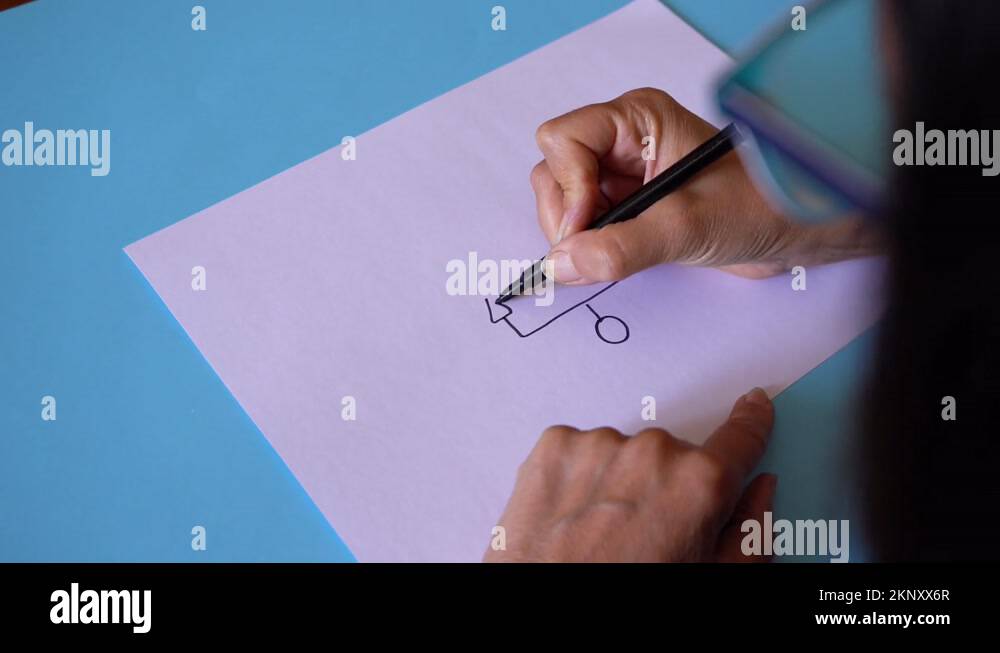 Plain drawing paper Stock Videos & Footage - HD and 4K Video Clips - Alamy