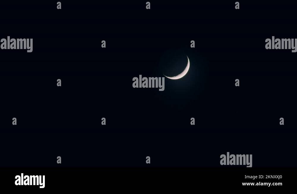 Summer crescent moon Stock Videos & Footage - HD and 4K Video Clips - Alamy