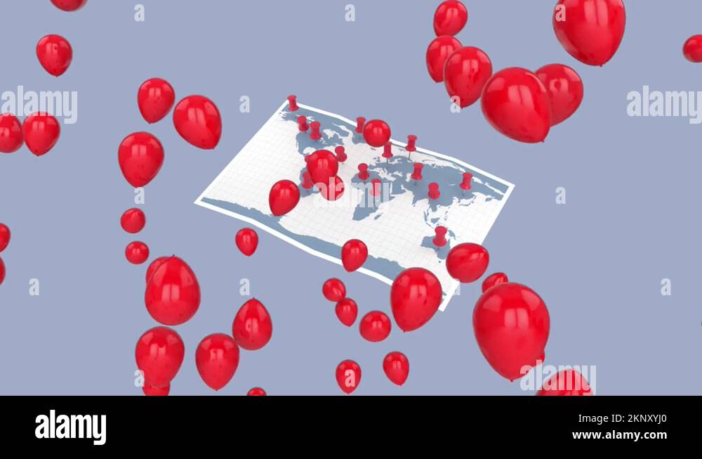 World map with pins Stock Videos & Footage - HD and 4K Video Clips - Alamy