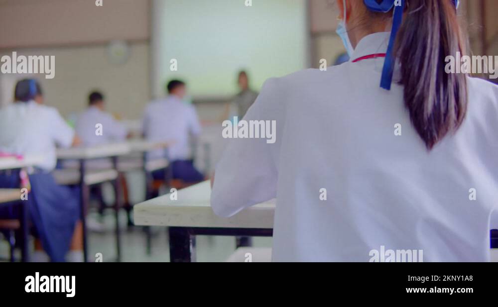 Secondary school students in classroom Stock Videos & Footage - HD and ...