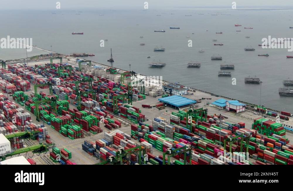 Port of tanjung priok indonesia Stock Videos & Footage - HD and 4K ...