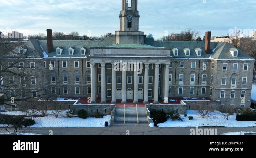 Old main building at pennsylvania state university Stock Videos ...