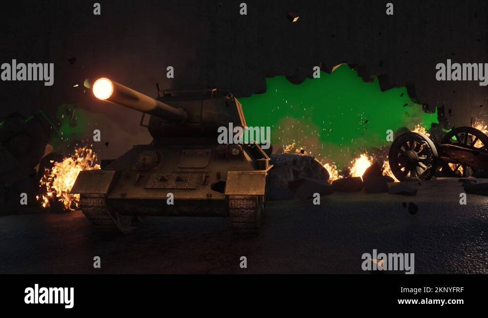 After War With Green Screen Background 4K Stock Video Footage - Alamy