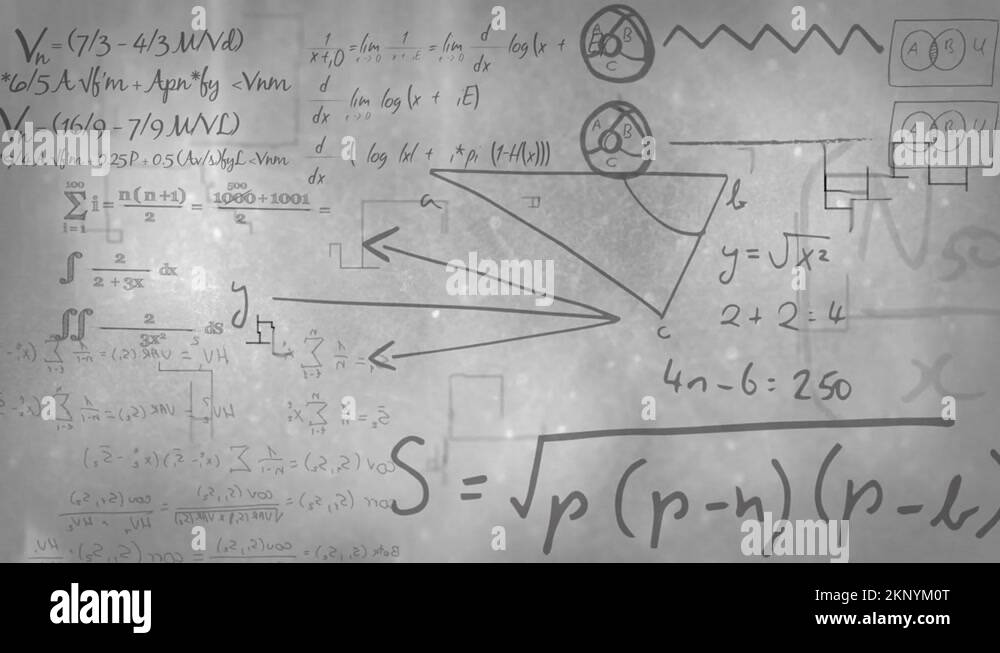 Handwritten mathematical equations Stock Videos & Footage - HD and 4K ...