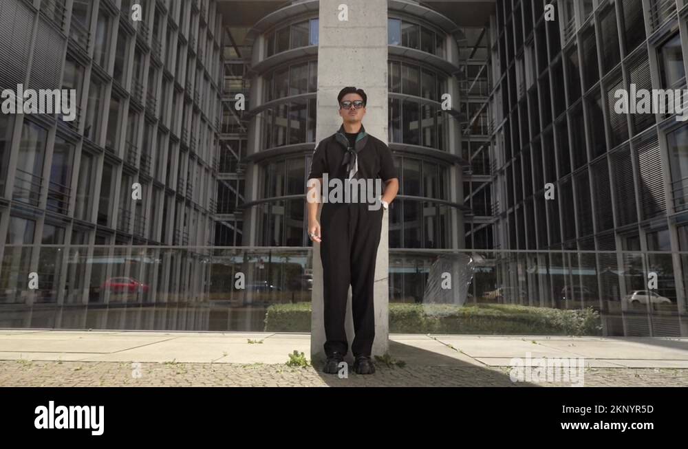 Male model standing pose outdoor Stock Videos & Footage - HD and 4K ...