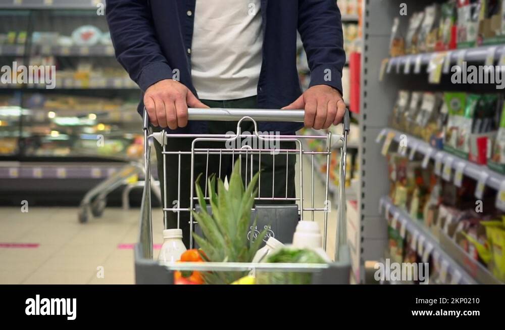 Consumer trolley Stock Videos & Footage - HD and 4K Video Clips - Alamy