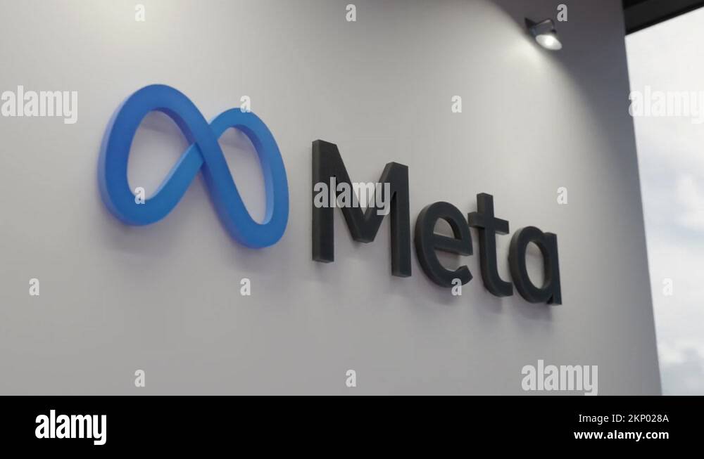 Meta platforms logo Stock Videos & Footage - HD and 4K Video Clips - Alamy