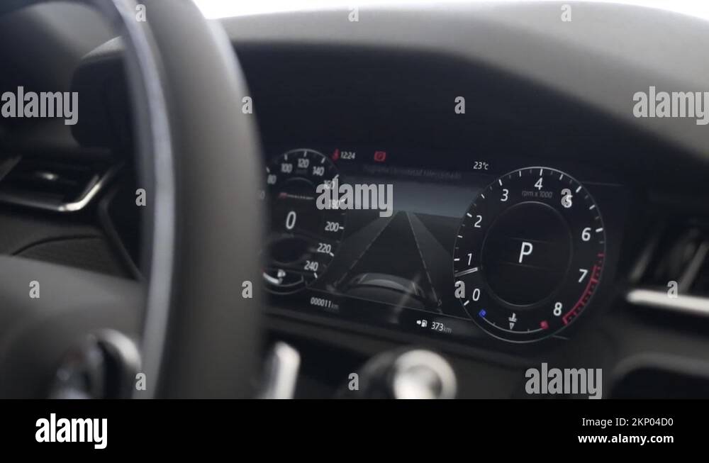 land rover velar front dashboard, modern white range rover, british car ...