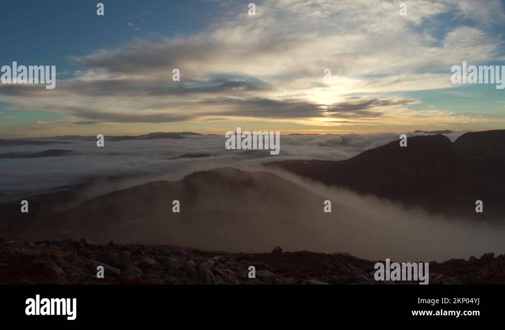 Misty blue mountain dawn Stock Videos & Footage - HD and 4K Video Clips ...