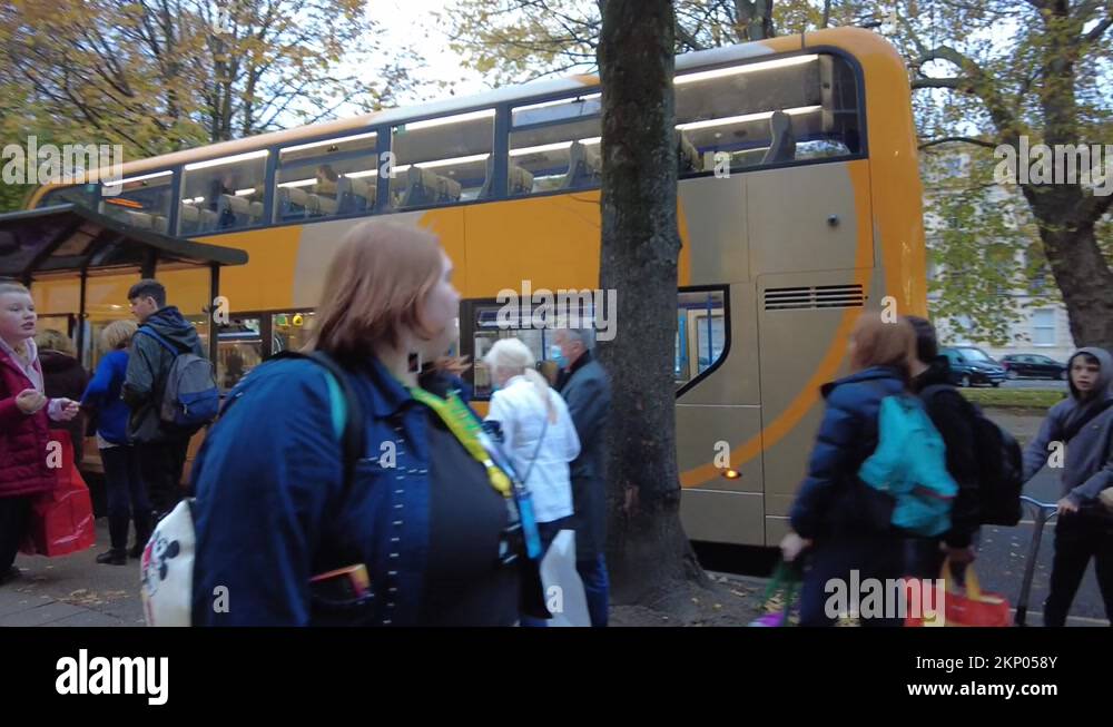People at a bus stop queue Stock Videos & Footage - HD and 4K Video ...