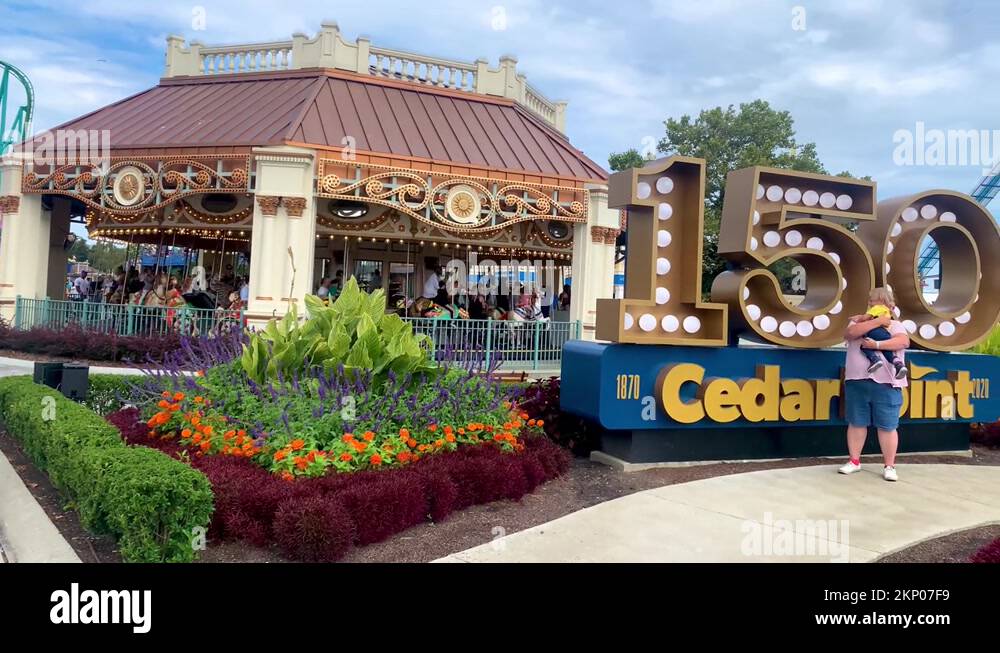 Cedar point roller coaster Stock Videos & Footage - HD and 4K Video ...