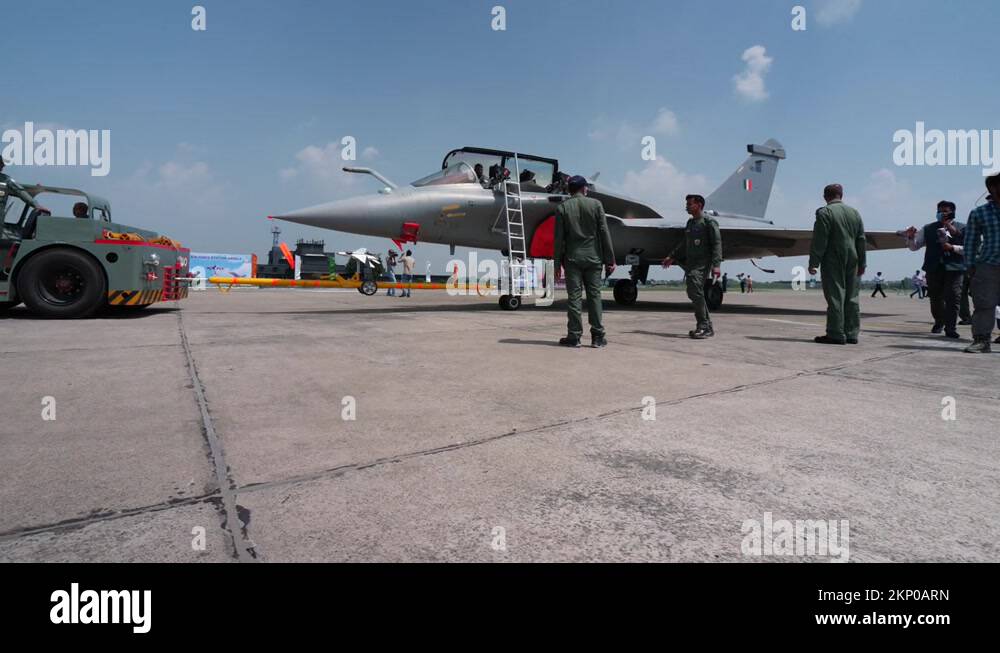 Indian Air Force first Dassault Rafale multirole fighter aircraft ...