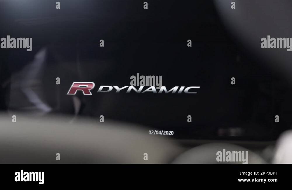 r dynamic logo of land rover velar control panel new, modern range ...