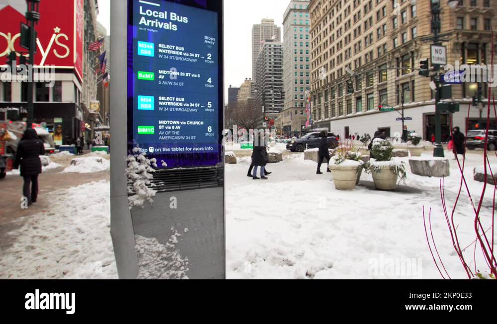 Bus timetable display bus stop Stock Videos & Footage - HD and 4K Video ...