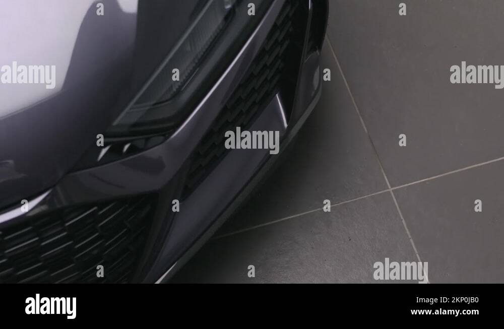 Front Bumper, Hood, Fender, And Honeycomb Grille Of Brand New Sports ...