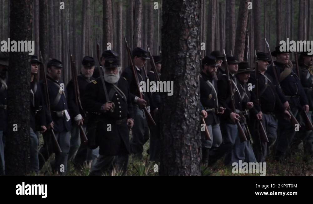 Union soldiers marching in civil Stock Videos & Footage - HD and 4K ...