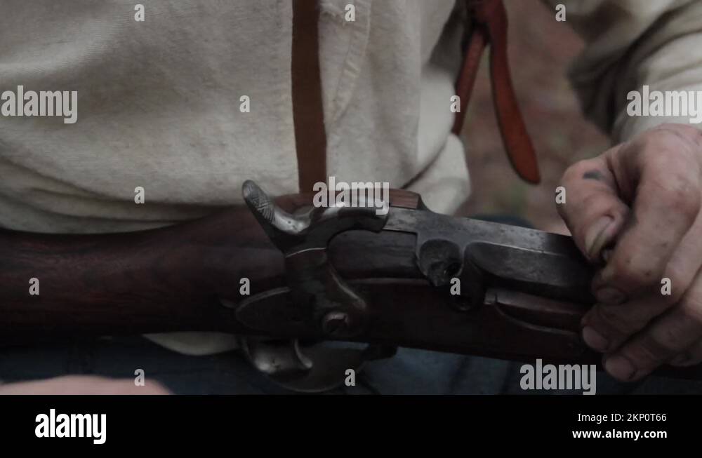 Flintlock musket civil war Stock Videos & Footage - HD and 4K Video ...