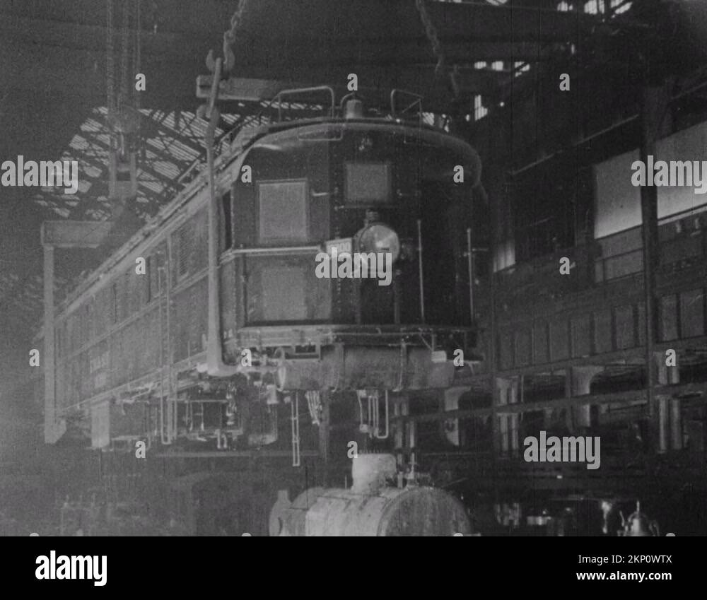 Train locomotive manufacturing Stock Videos & Footage - HD and 4K Video ...