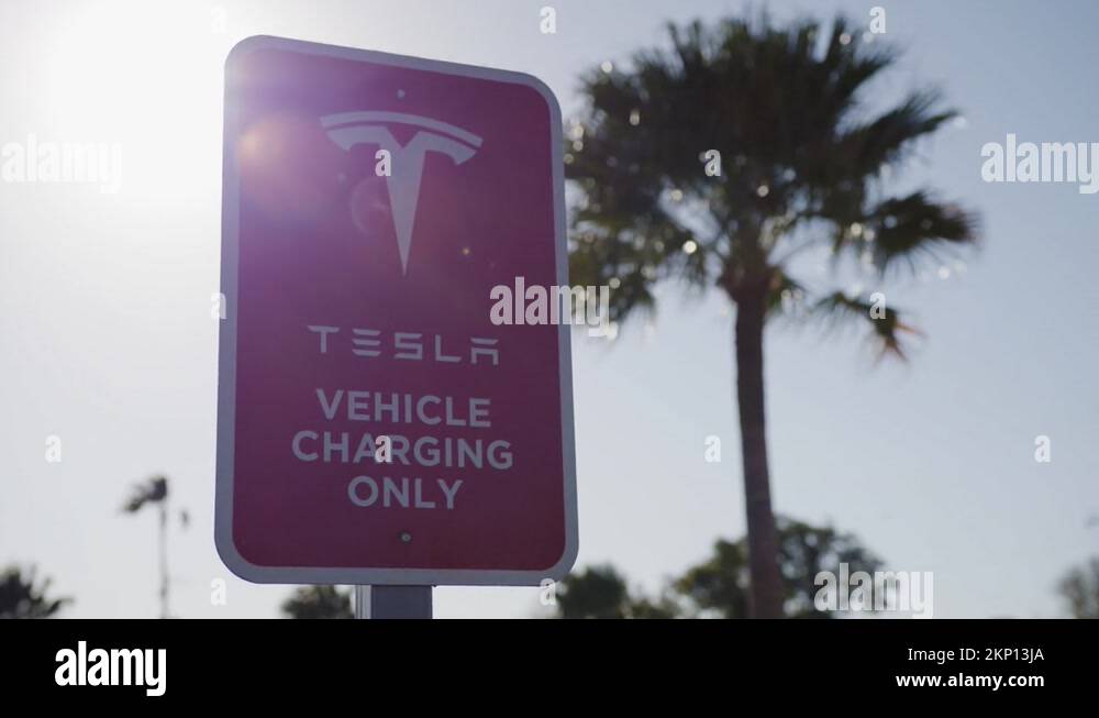 Tesla only sign Stock Videos & Footage - HD and 4K Video Clips - Alamy