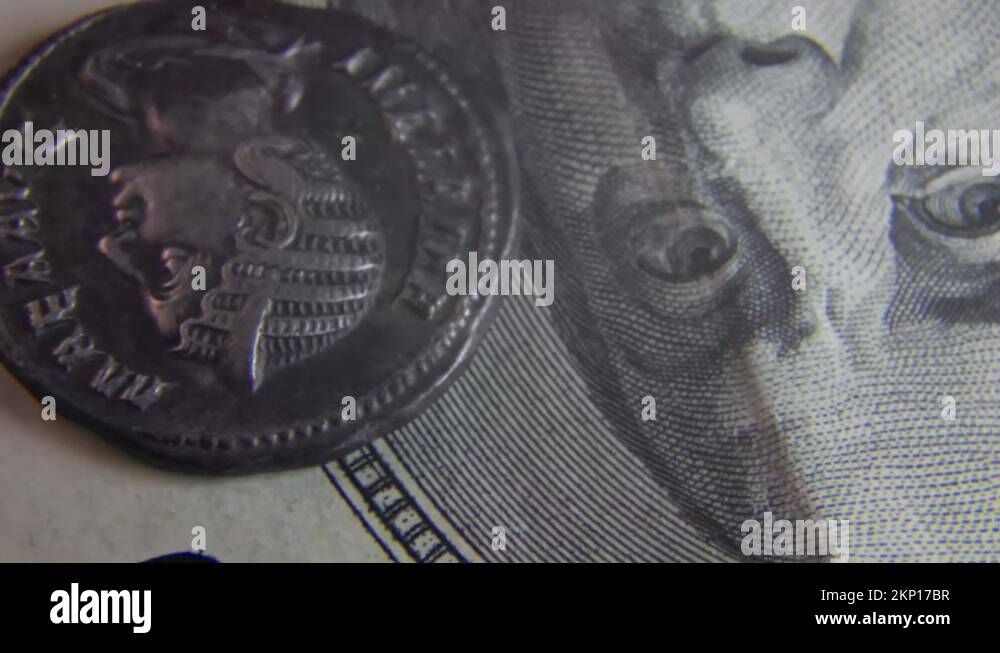 Dollar bill coin on Stock Videos & Footage - HD and 4K Video Clips - Alamy