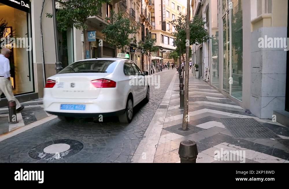 White car taxi Stock Videos & Footage - HD and 4K Video Clips - Alamy
