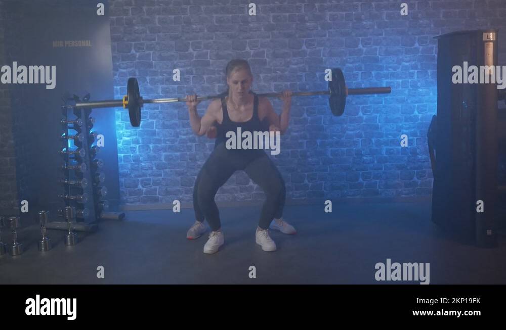 Barbell back squat Stock Videos & Footage - HD and 4K Video Clips - Alamy