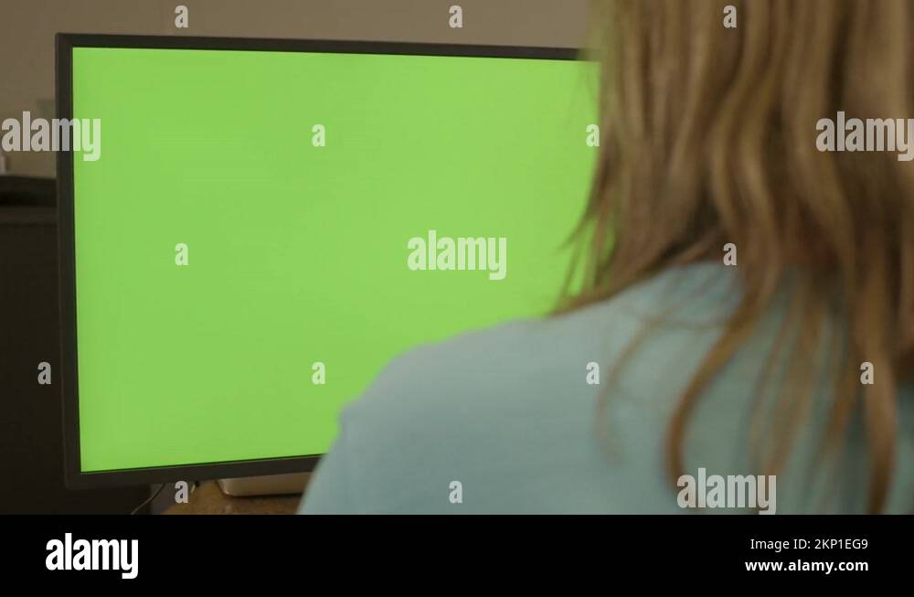 40s woman computer screen Stock Videos & Footage - HD and 4K Video ...